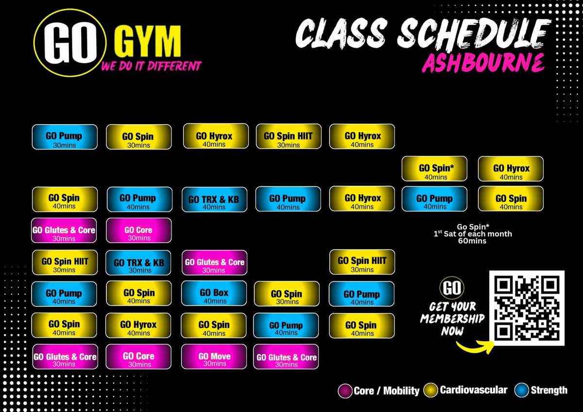 GoGym Ashbourne | Modern Fitness Club & Classes